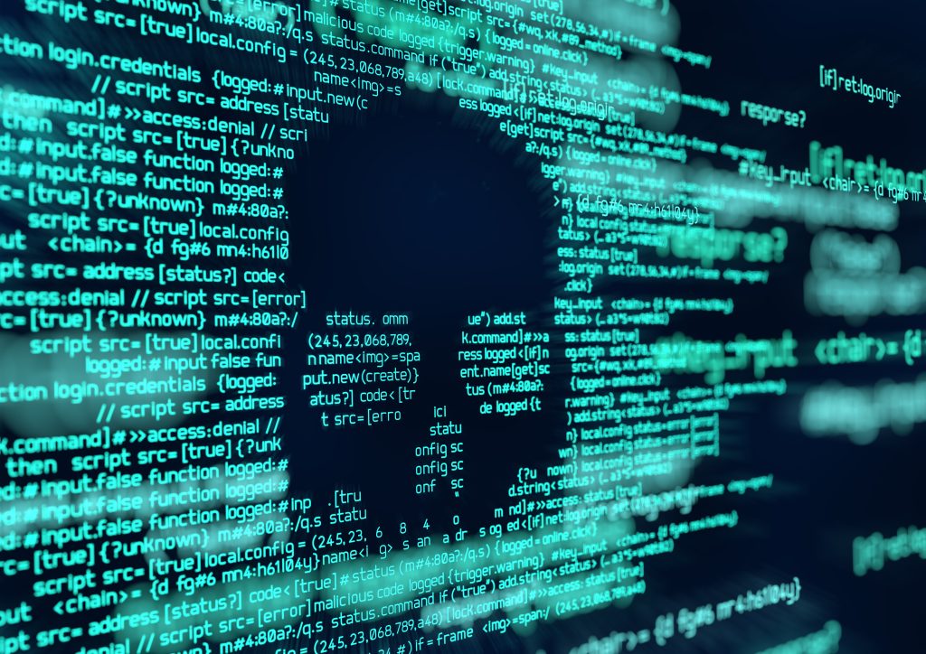 Hacking and Virus Attack Computer Code Background - Securityinfo.it